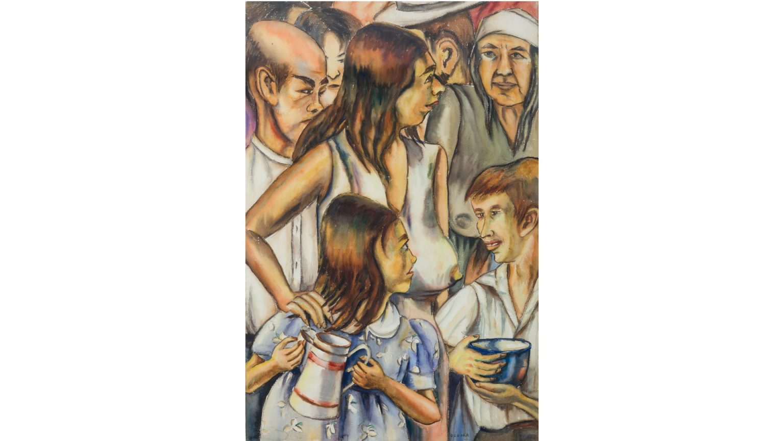 Dos obras nunca expuestas de Débora Arango llegan al Museo de Arte ...